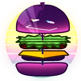 Retrowave Burger | Find the Burgers Wiki | Fandom