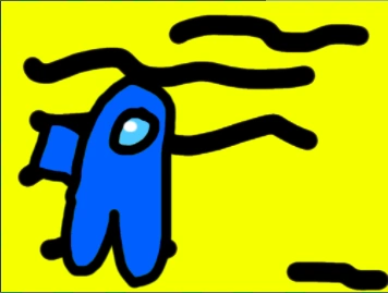 Badly Drawn Sandy Relaxing Crewmate | Find the Crewmates Wiki | Fandom