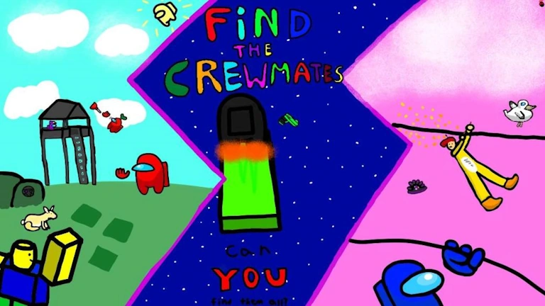 Drawn Crew Triangle | Find the Crewmates Wiki | Fandom