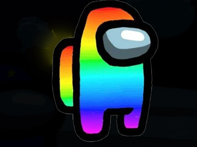 Rainbow Among Us Crewmate | Find the Crewmates Wiki | Fandom