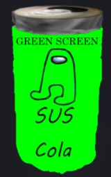 Green Screen Sus Cola | Find the Crewmates Wiki | Fandom