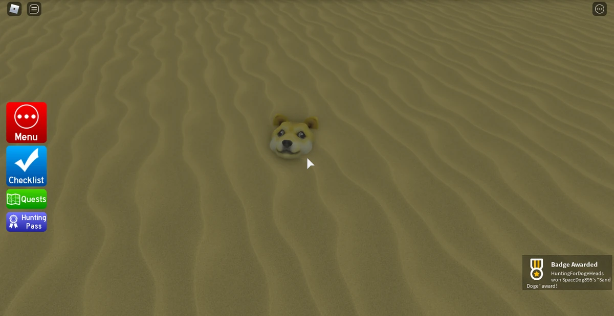Sand Doge | Find the doge heads 2 Wiki | Fandom