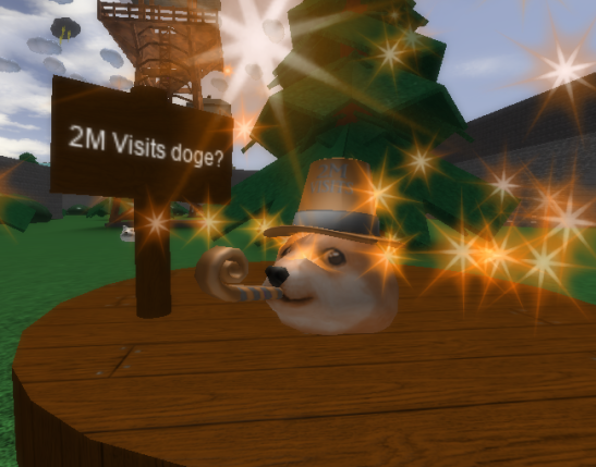 2 Million Visits Doge | Find The Doges Wiki | Fandom