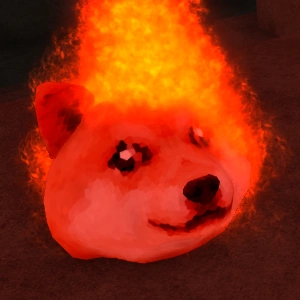 Insanely Valuable Fire Crystal Doge | Find The Doges Wiki | Fandom