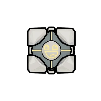 Epic Companion Cube | Find the Epic Faces Wiki | Fandom