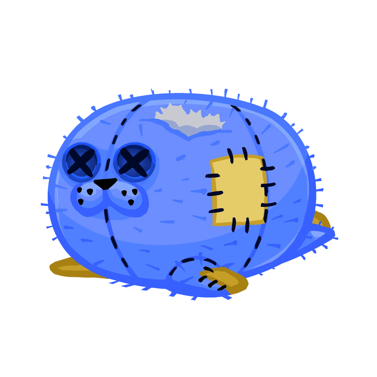 Scrap Plush Flubby | Find The Flubbies Wiki | Fandom