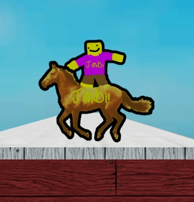 Jimbi On A Jimbi Branded Horse | Find the Jimbies!!!!!111 Wiki | Fandom