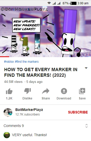 Clickbait Marker | Find The Markers Sandbox Wiki | Fandom