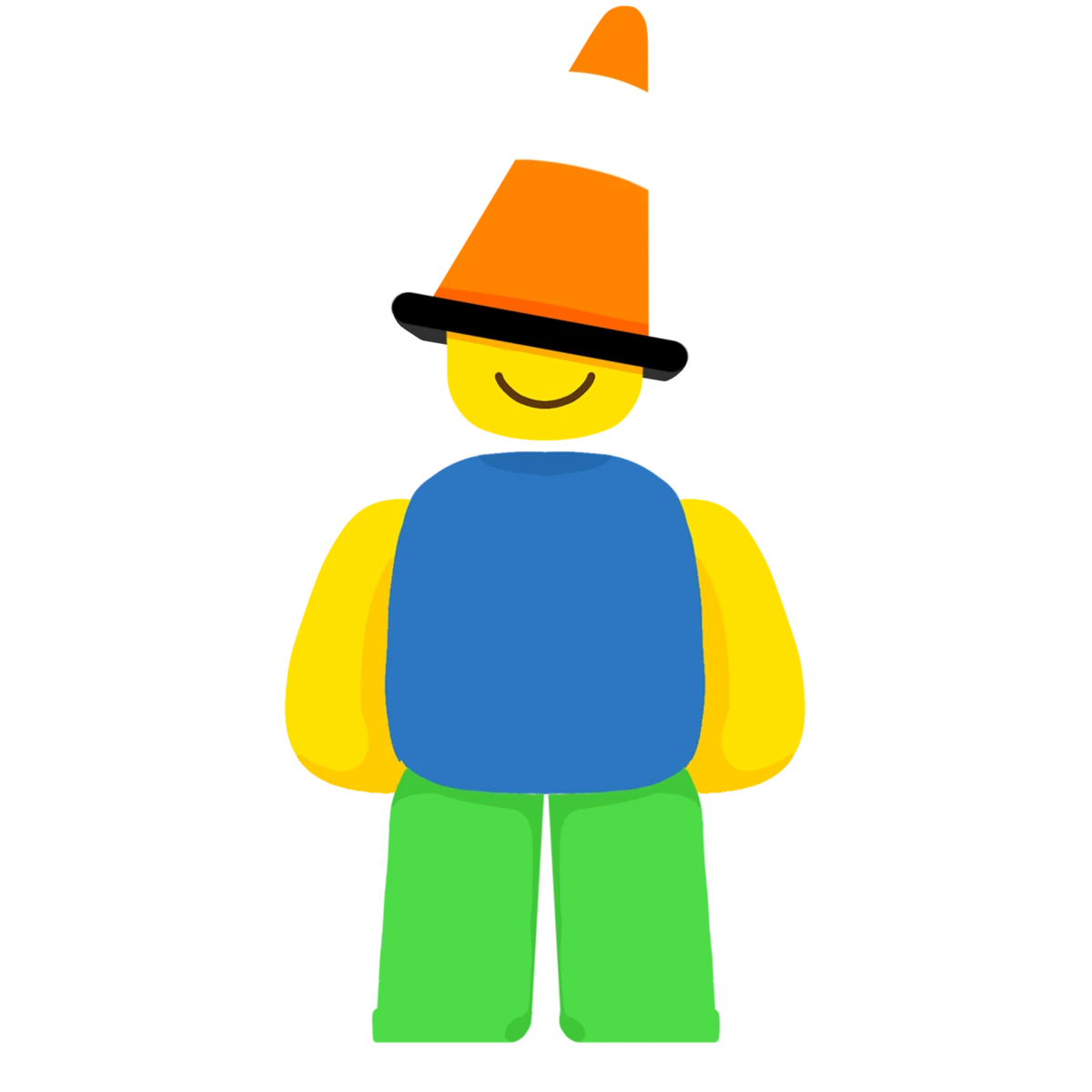 Traffic Cone Noobie | Find The Noobies Morphs Wiki | Fandom