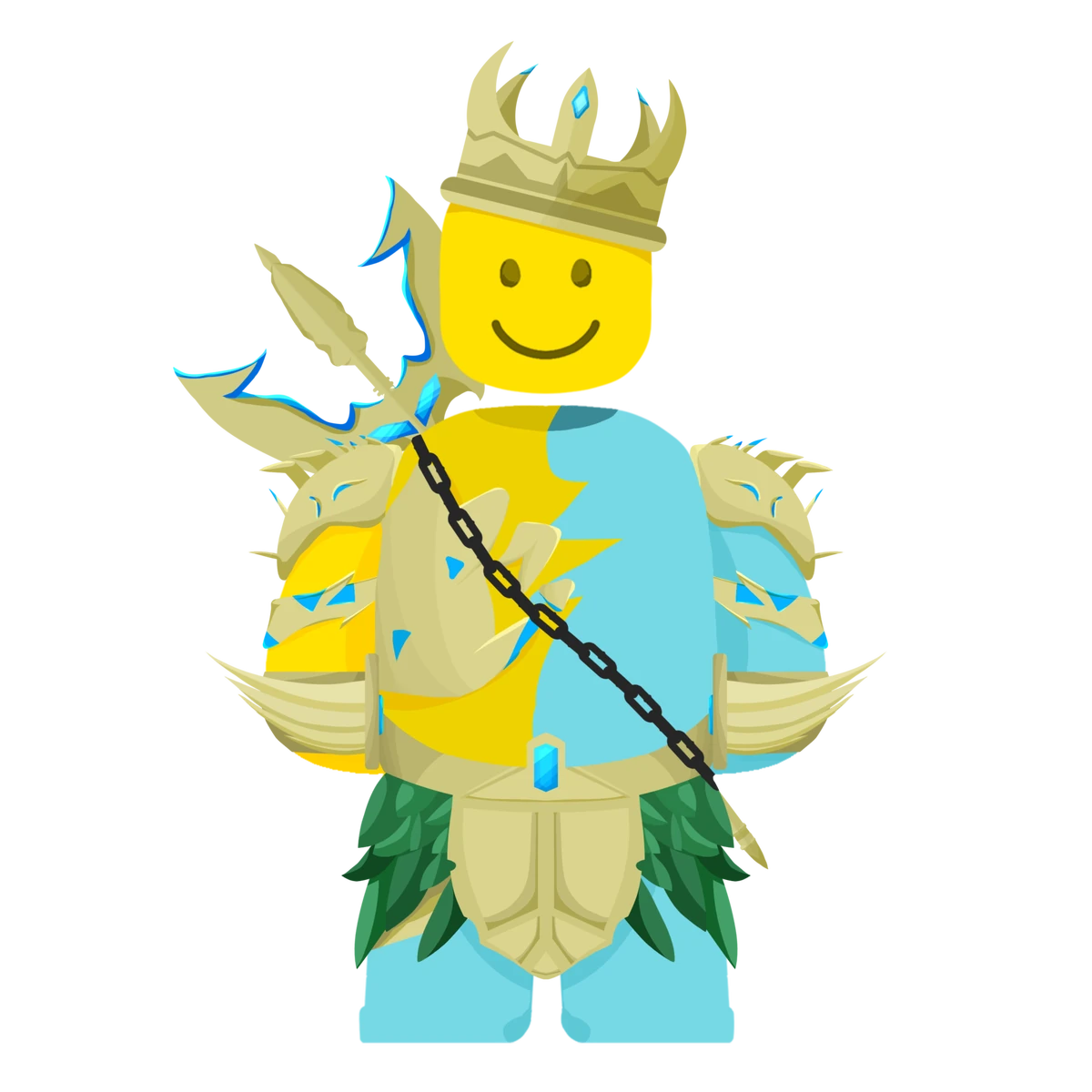 Poseidon Noobie | Find The Noobies Morphs Wiki | Fandom