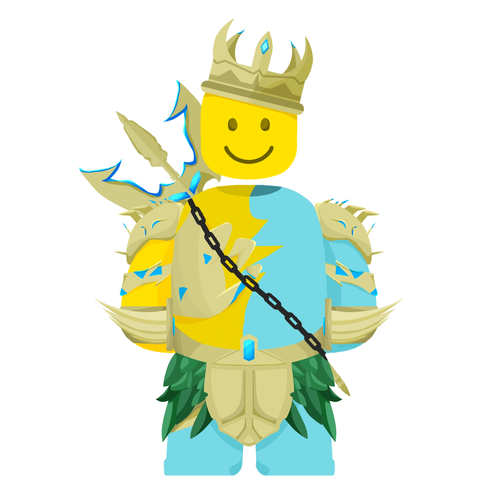 Poseidon Noobie | Find The Noobies Morphs Wiki | Fandom