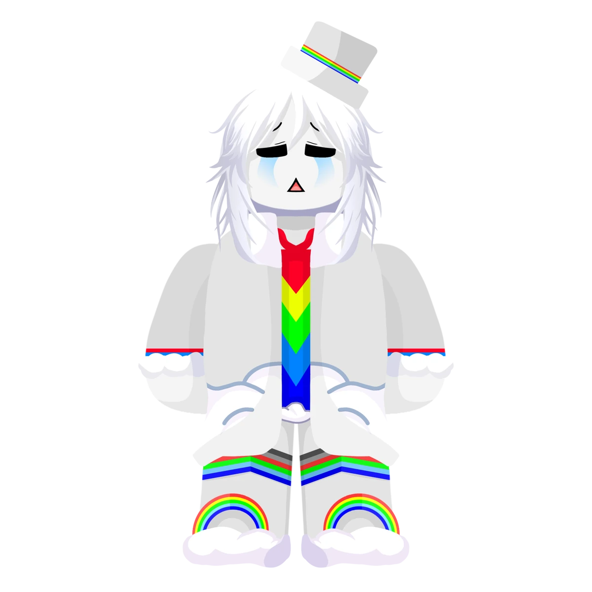 Rainbow Noobie | Find The Noobies Morphs Wiki | Fandom