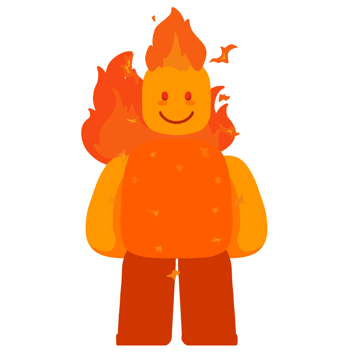 Fire Noobie | Find The Noobies Morphs Wiki | Fandom