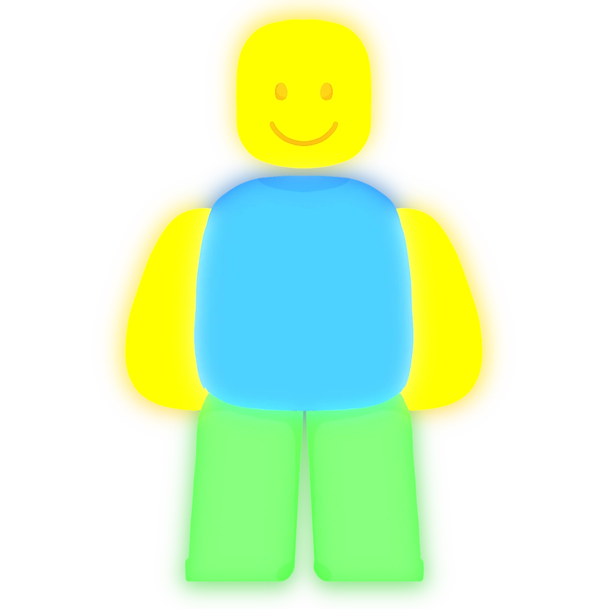 Glow Noobie | Find The Noobies Morphs Wiki | Fandom