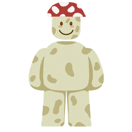 Mushroom Noobie | Find The Noobies Morphs Wiki | Fandom