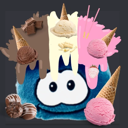 Neapolitan Puffle | Find the Puffles Wiki | Fandom