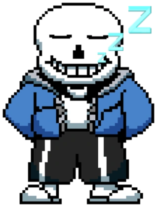 Sleeping Sans | Find the Sans Wiki | Fandom