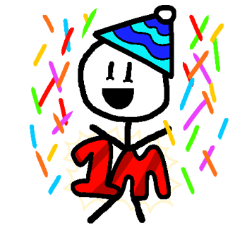 1M Visits Stickman | Find The Stickmen Roblox Wiki | Fandom