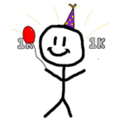 1K Visits Stickman | Find The Stickmen Roblox Wiki | Fandom