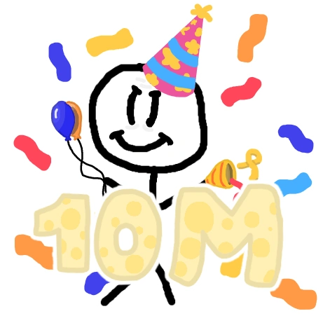 10M Visits Stickman | Find The Stickmen Roblox Wiki | Fandom