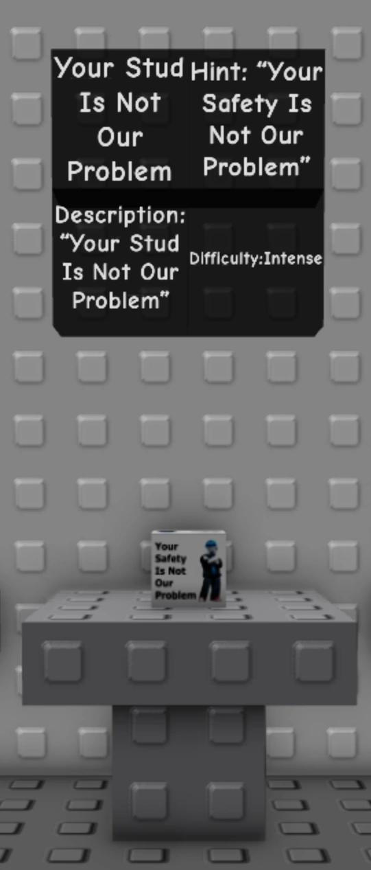 Your Stud Is Not Our Problem | Find the Studs Wiki | Fandom