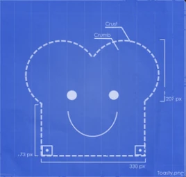Toasty Blueprint | Find The Toasties Wiki | Fandom