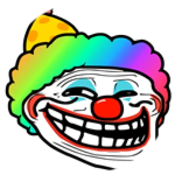Clown Trollface | Find The Trollfaces Wiki | Fandom