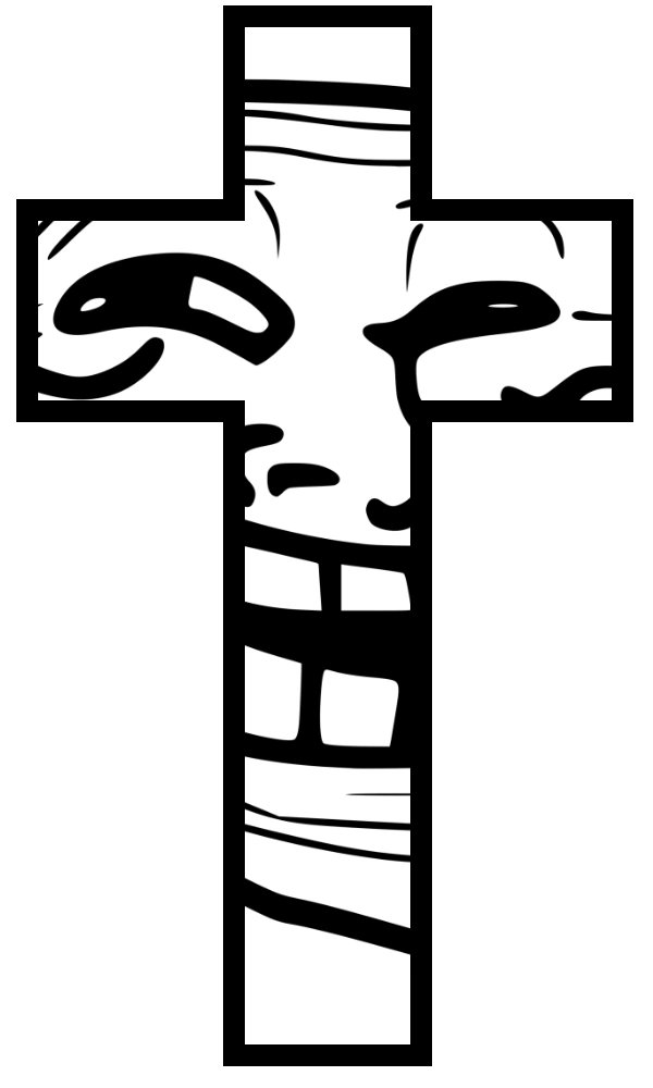 Troll Cross | Find The Trollfaces Wiki | Fandom
