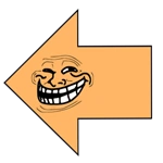Arrow Trollface | Find The Trollfaces Wiki | Fandom