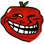Apple Trollface | Find The Trollfaces Wiki | Fandom