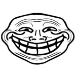 Mirrored Trollface | Find The Trollfaces Wiki | Fandom