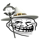 Wizard Trollface | Find The Trollfaces Wiki | Fandom