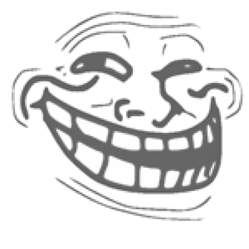 Transparent Trollface | Find The Trollfaces! Wiki | Fandom