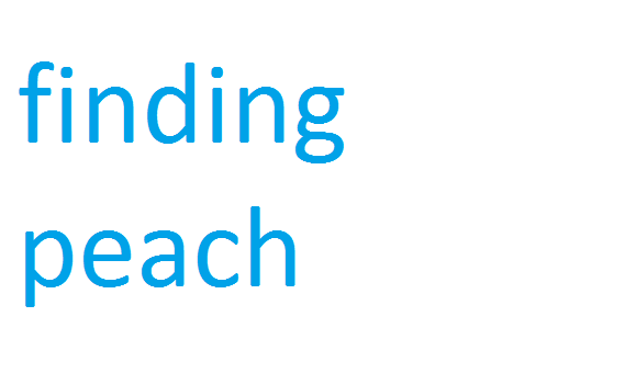 Finding peach | Finding Nemo Fanon Wiki | Fandom