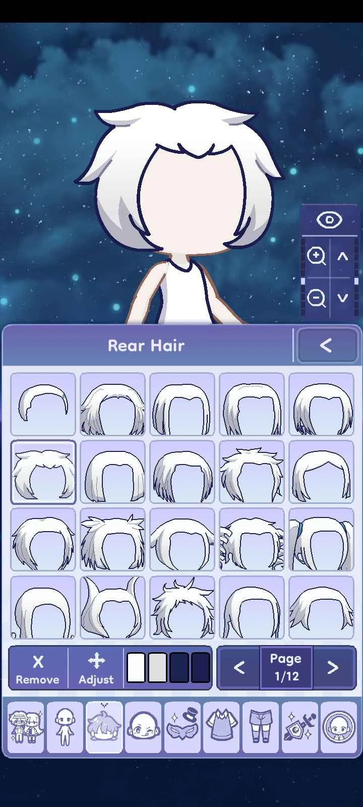 Gacha Rear hair 6 | Gacha life 2 asset finders Wiki | Fandom