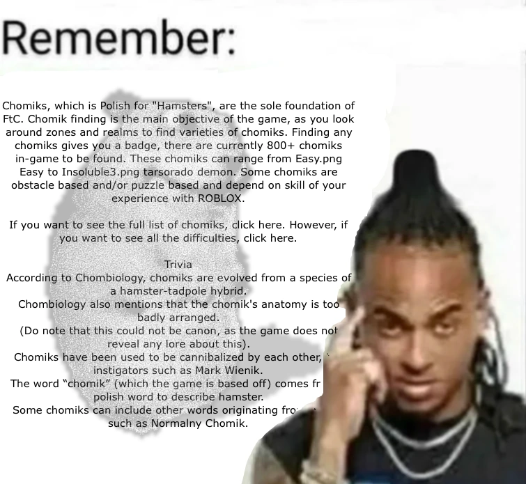 Remember Chomik | Findthechomiks fanon Wiki | Fandom