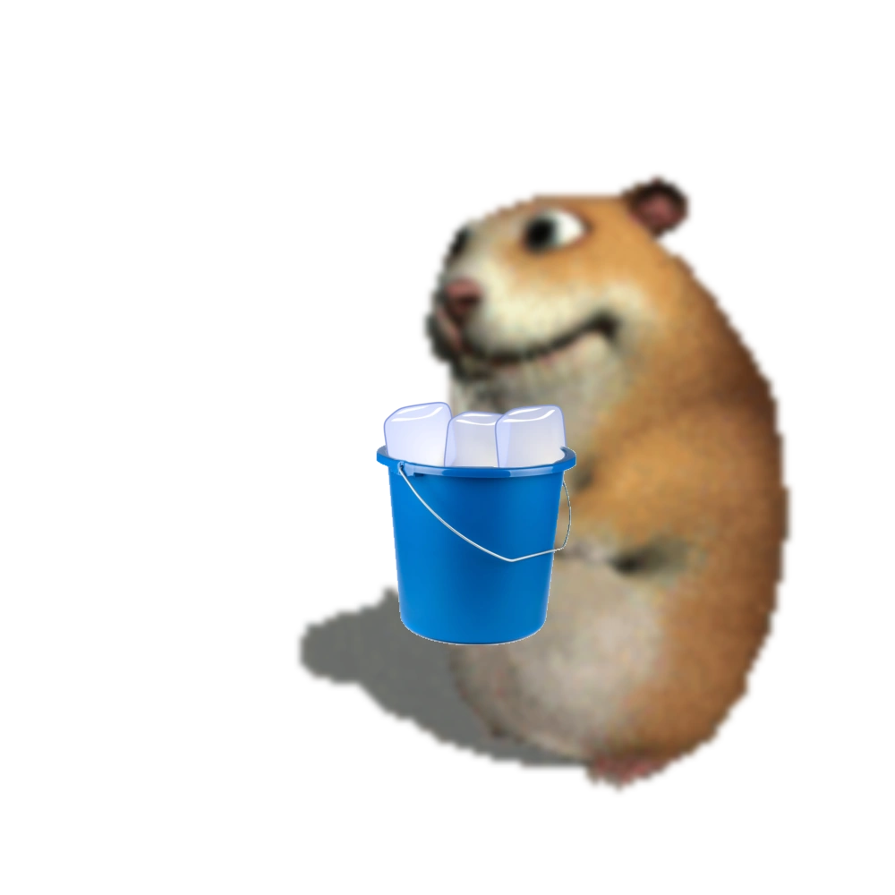 Chomik Taking Bucket of Ice Cubes | Findthechomiks fanon Wiki | Fandom