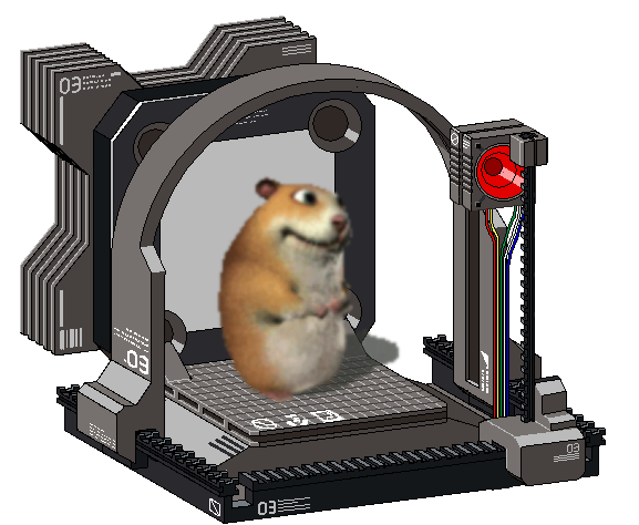 Chomik in the Laser Machine | Findthechomiks fanon Wiki | Fandom