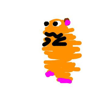 Chomik That Looks like he's Poorly Drawn But he's Just Into Modern Art ...