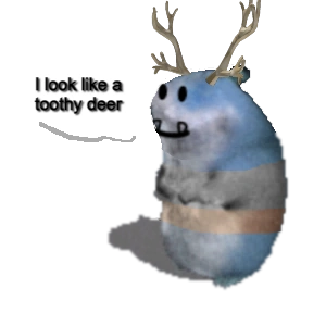 Toothy Deer Chomik | Findthechomiks fanon Wiki | Fandom