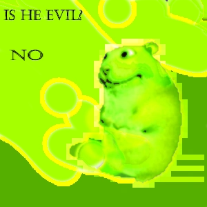 Not Evil Geen Glitchy Chomik | Findthechomiks fanon Wiki | Fandom