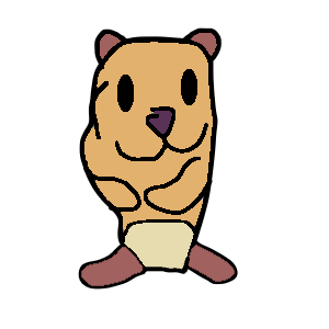 Chomik Made in Paint 3D With the Fill Tool | Findthechomiks fanon Wiki ...