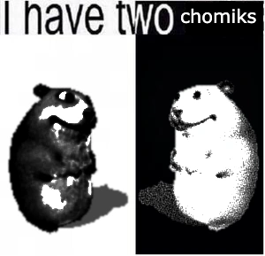 I Have Two Chomiks | Findthechomiks fanon Wiki | Fandom