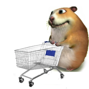 Chomik with a Shopping Cart | Findthechomiks fanon Wiki | Fandom
