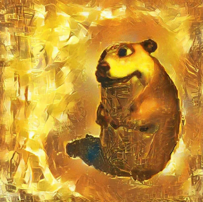 Golden Painting Chomik | Findthechomiks fanon Wiki | Fandom