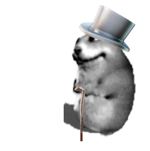 Silver Top Hat Chomik | Findthechomiks fanon Wiki | Fandom