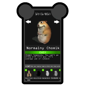 GUI Chomik | Find The Chomiks Wiki | Fandom