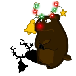 Rudolph, The Red-Nosed Chomik | Find The Chomiks Wiki | Fandom