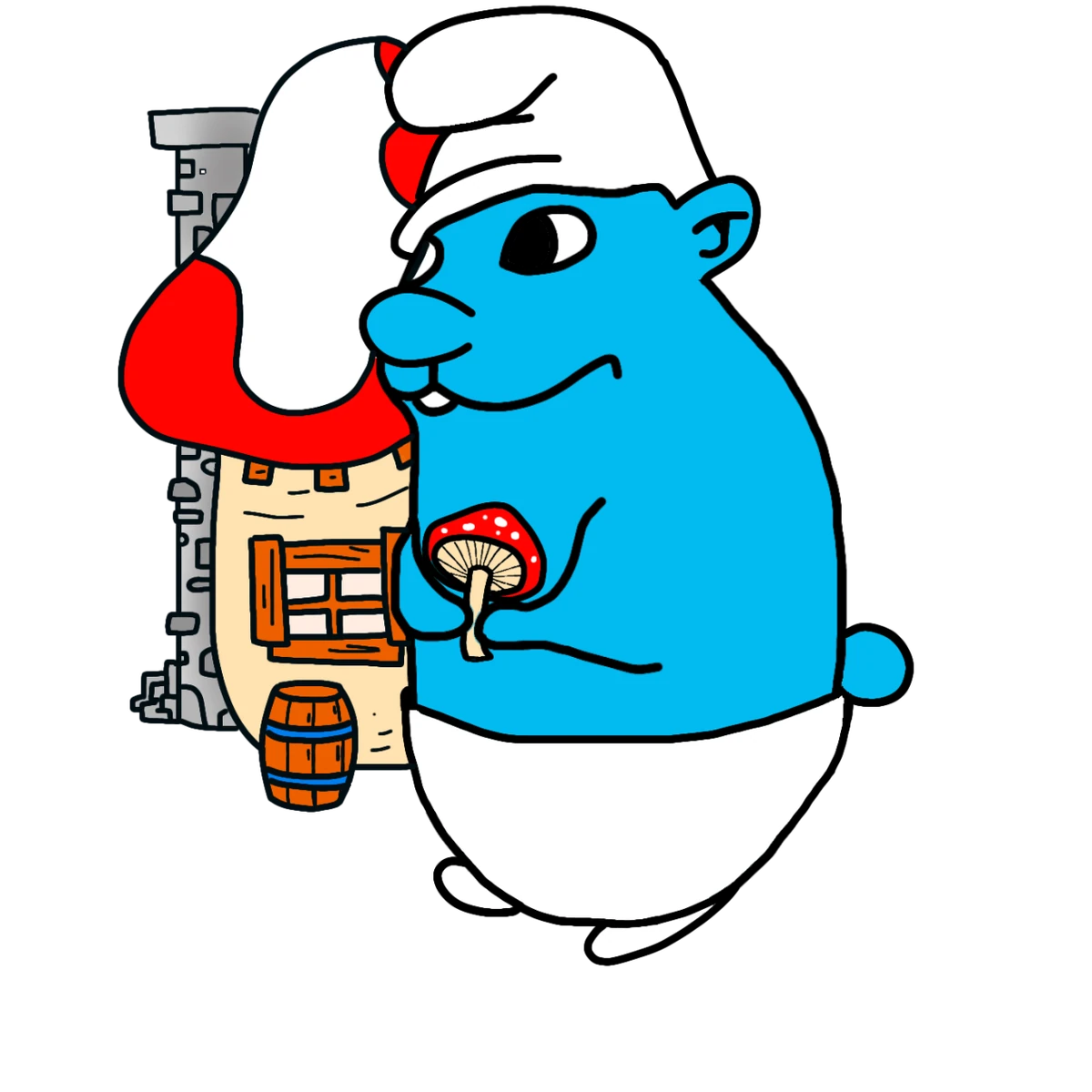 Smurfik | Find The Chomiks Wiki | Fandom