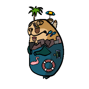 Beach Chomik | Find The Chomiks Wiki | Fandom